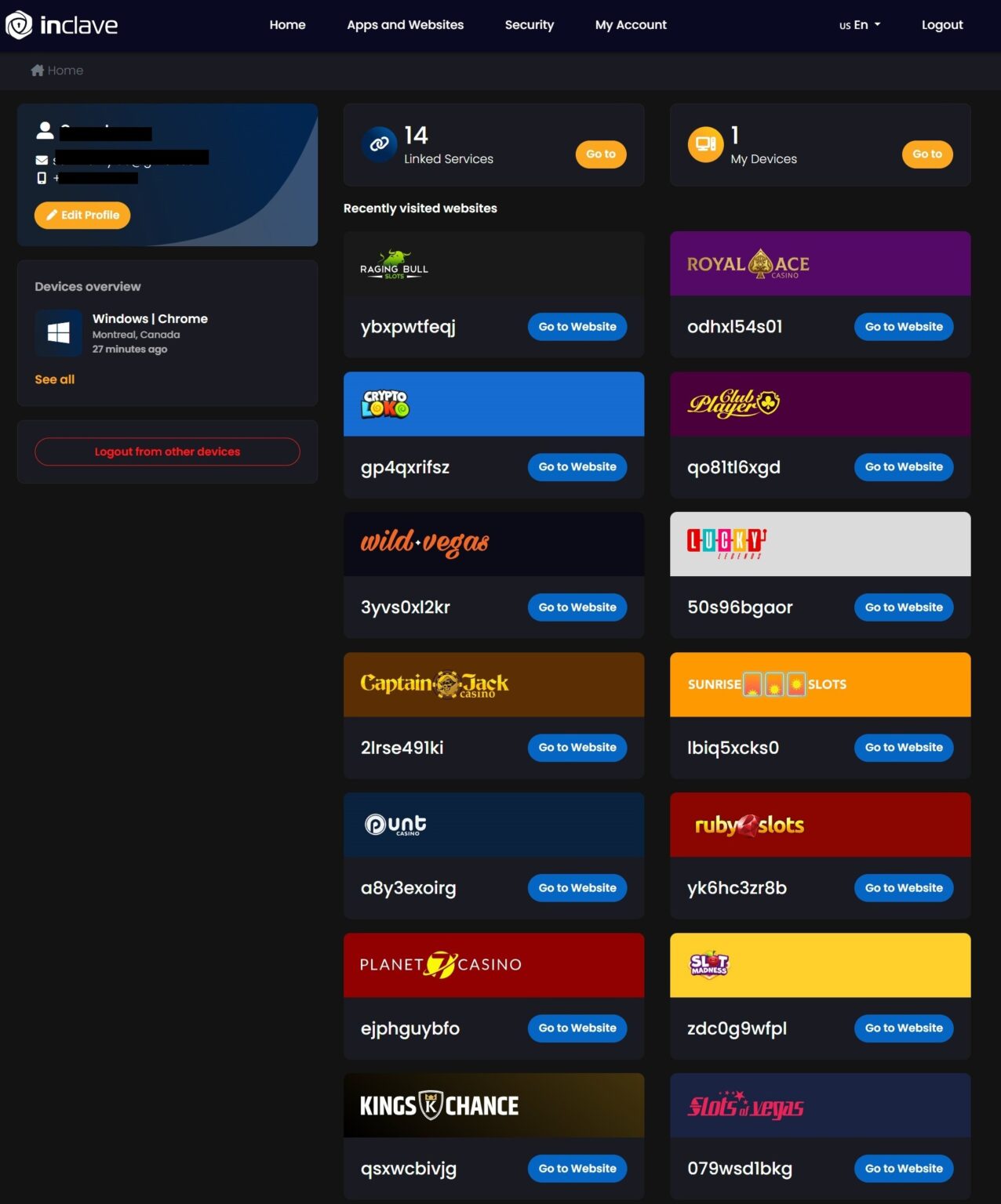 Best Inclave Online Casinos in Canada